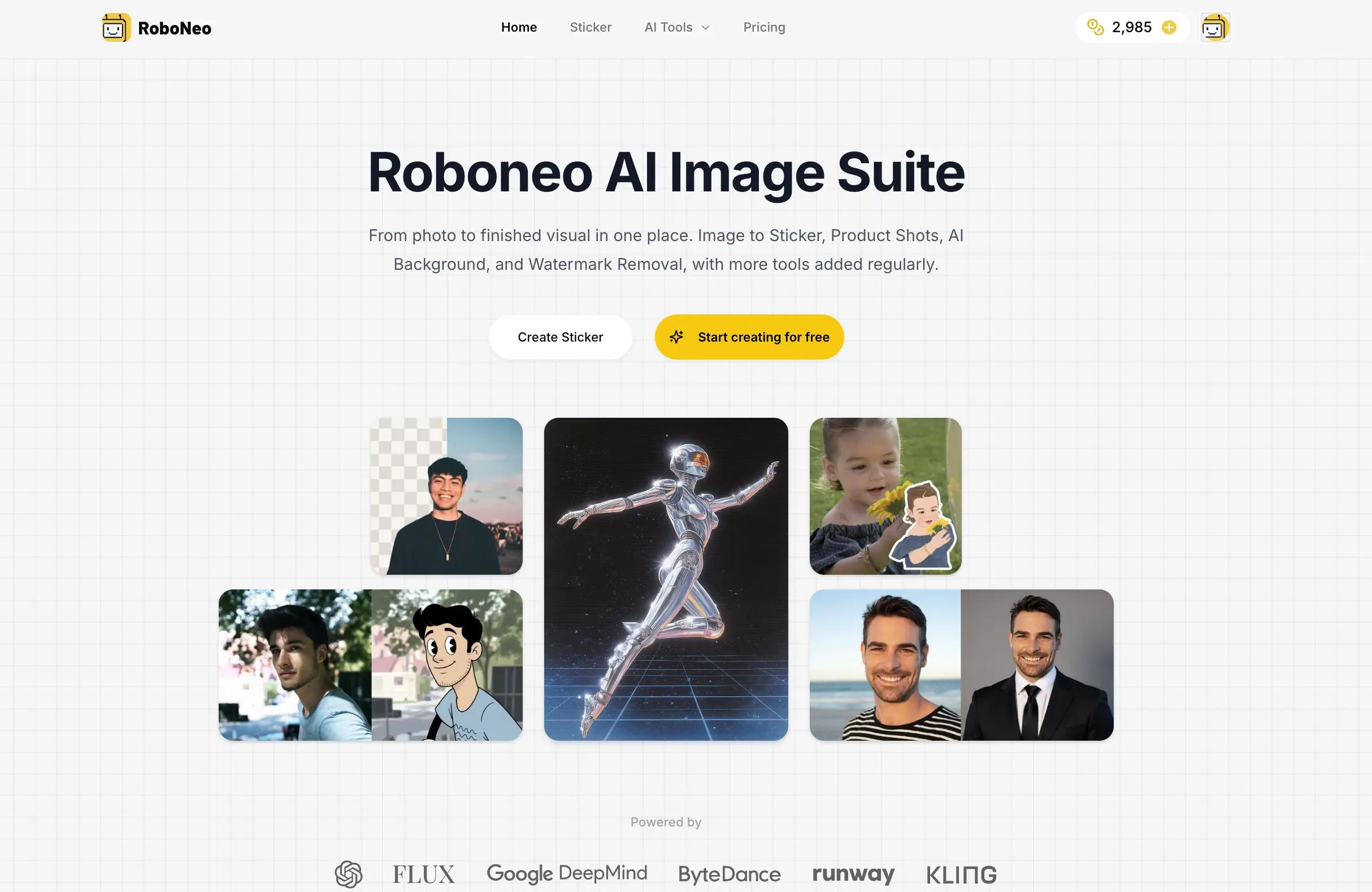 Roboneo Art - Create Stunning AI-Generated Art in Seconds | Productburst